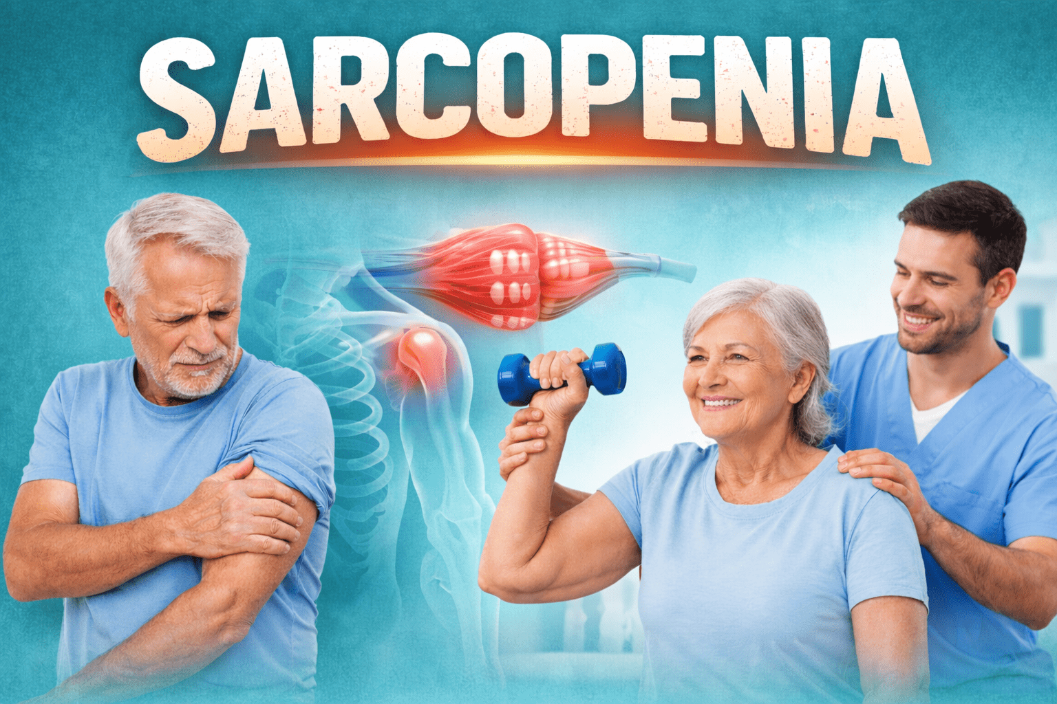 Sarcopenia: qué es, síntomas y tratamiento con fisioterapia